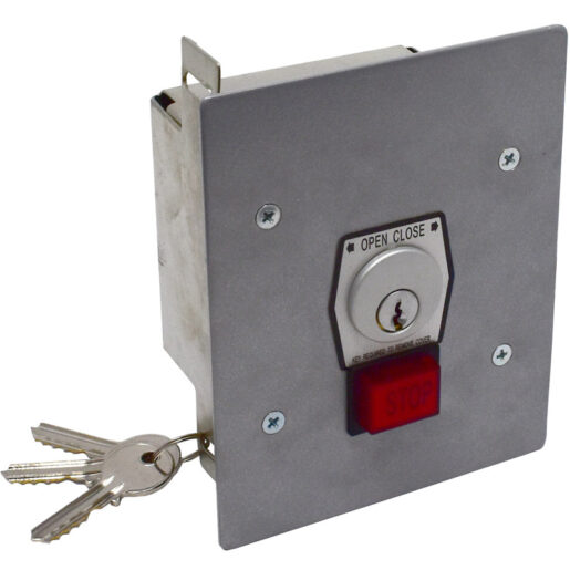 1KFS Interior Flush Mount Key Switch - Denco Door Stuff