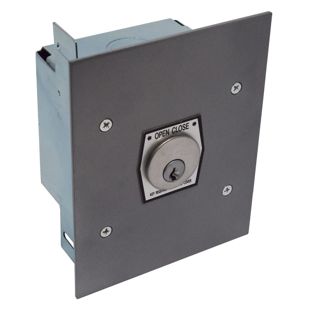 1KFX Exterior Flush Mount Key Switch - Denco Door Stuff