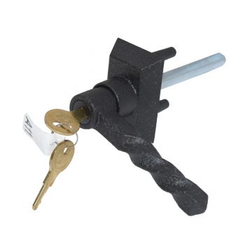 Locking L-Handle - Denco Door Stuff