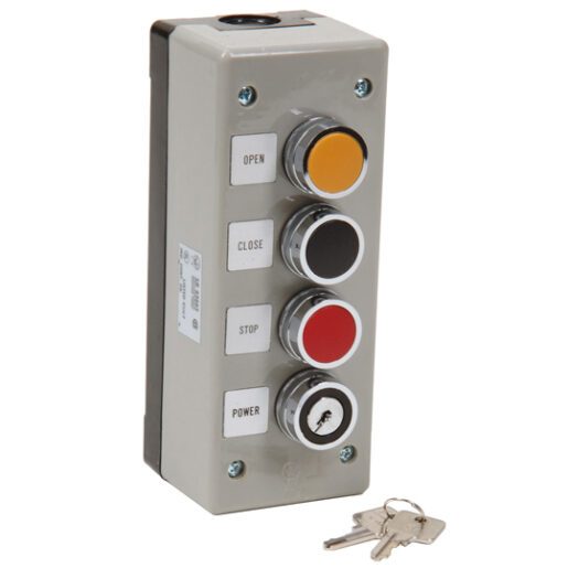 3BXLT Exterior Control Station with Lockout - Denco Door Stuff
