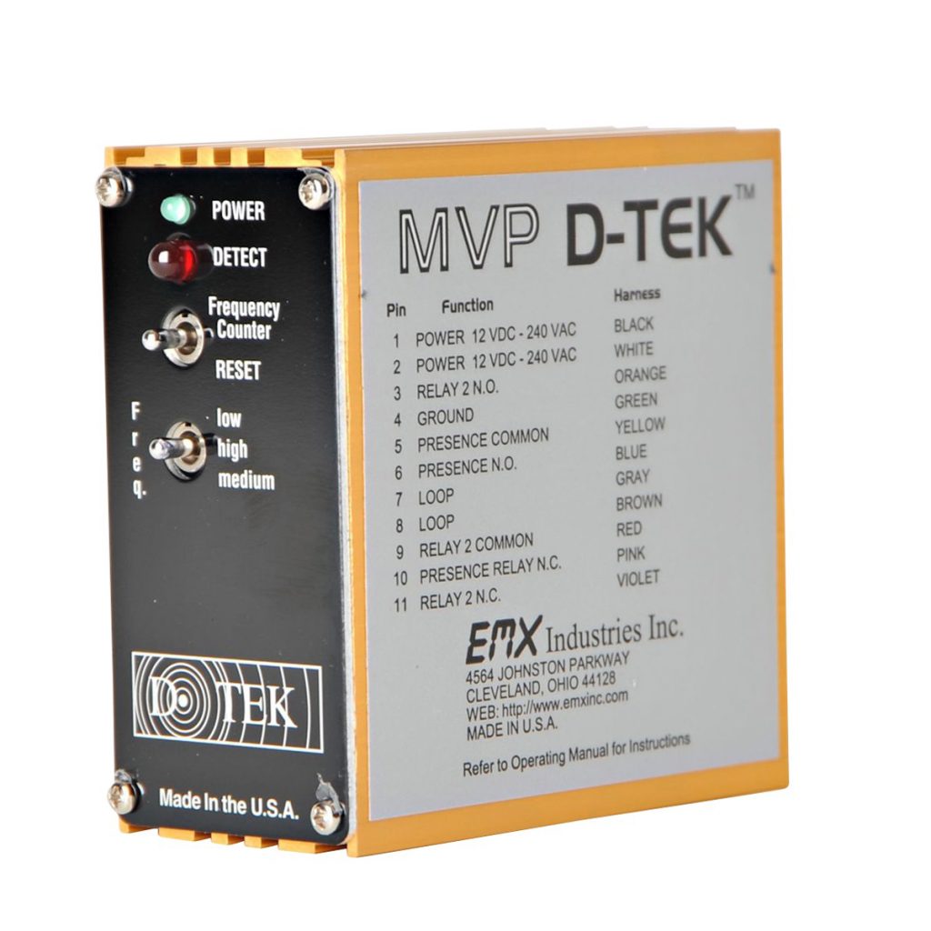 Loop Detector, D-Tek, 9-240V AC/DC - Denco Door Stuff